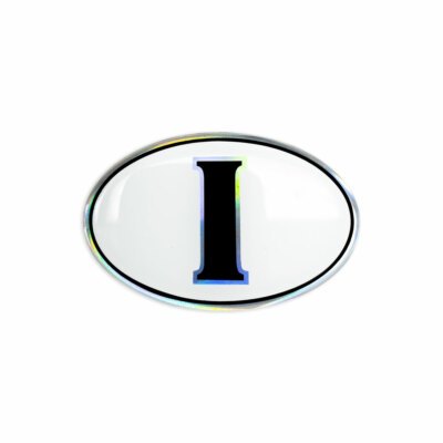 3D Oval Italy HQ Sticker Adhesive | eBay