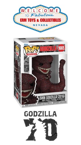 Funko POP! Movies: Godzilla - Shin Godzilla (2016) With Geeknet Display ...