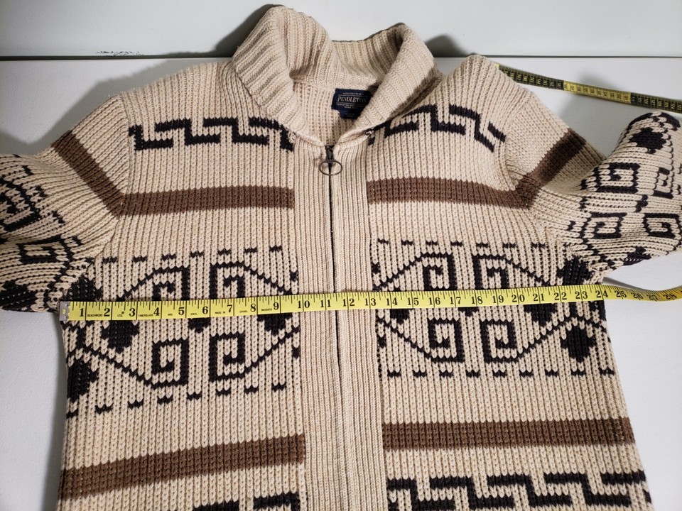 Pendleton Original Westerley Big Lebowski Sweater The Dude 100% Wool ...