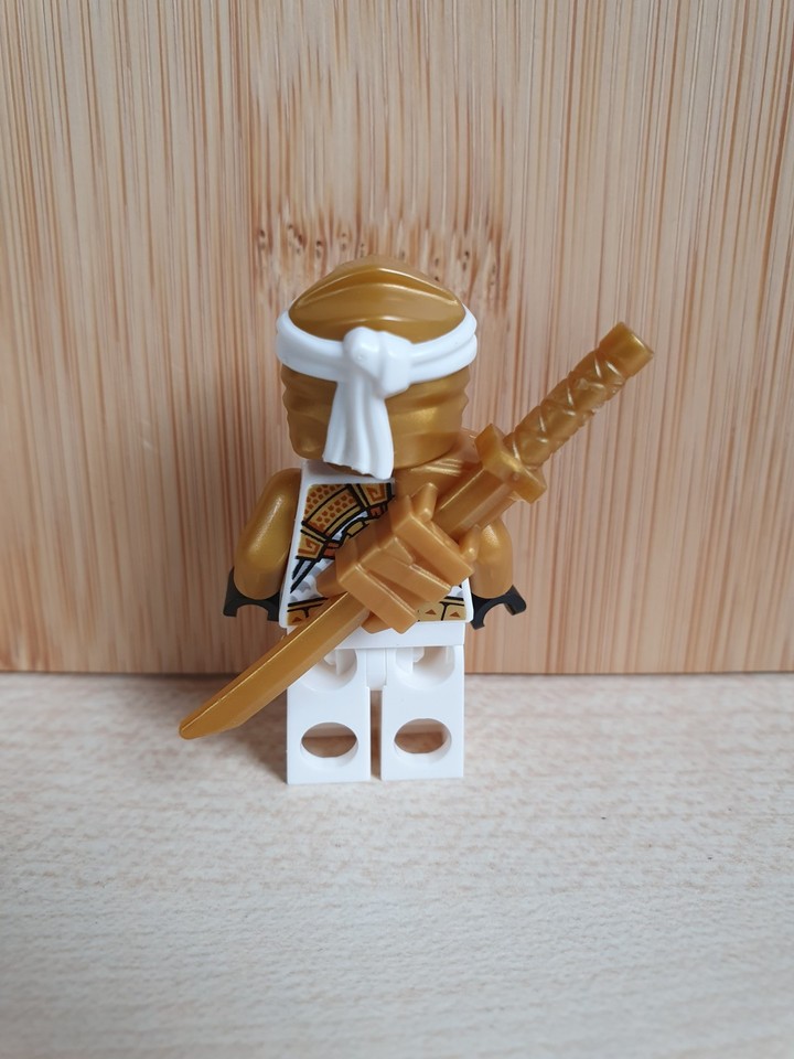 LEGO Ninjago Crystalized Zane (Golden Ninja) Minifigure 2022 71770 ...