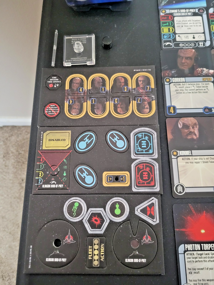 Star Trek Attack Wing Chang's Bird-of-Prey Klingon Expansion Pack ...