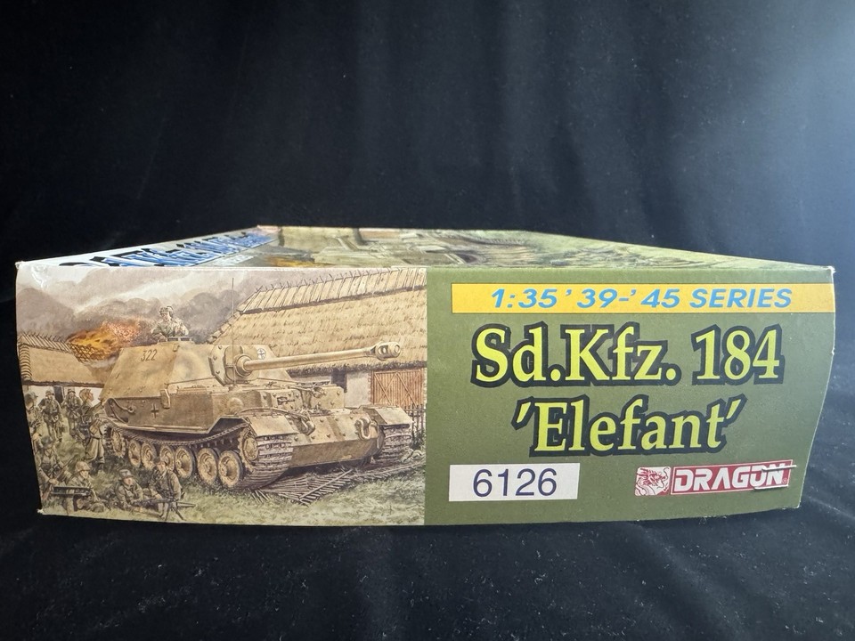 1/35 Scale Dragon Sd.Kfz.184 Elefant Model Kit ‘39-‘45 Series | eBay