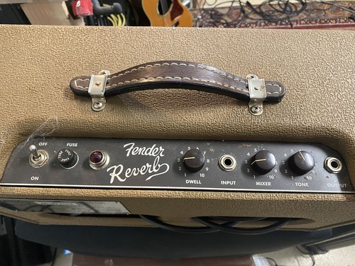 Fender 63 Tube Reverb Unit Reissue, Made in USA | eBay