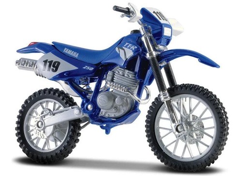 YAMAHA TTR250 DIE-CAST MODEL 1:18 TOY COLLECTABLE MOTOCROSS DIRTBIKE ...
