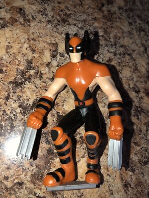 2001 Mattel Wolverine Burger King Marvel PVC X-Men Figure | eBay
