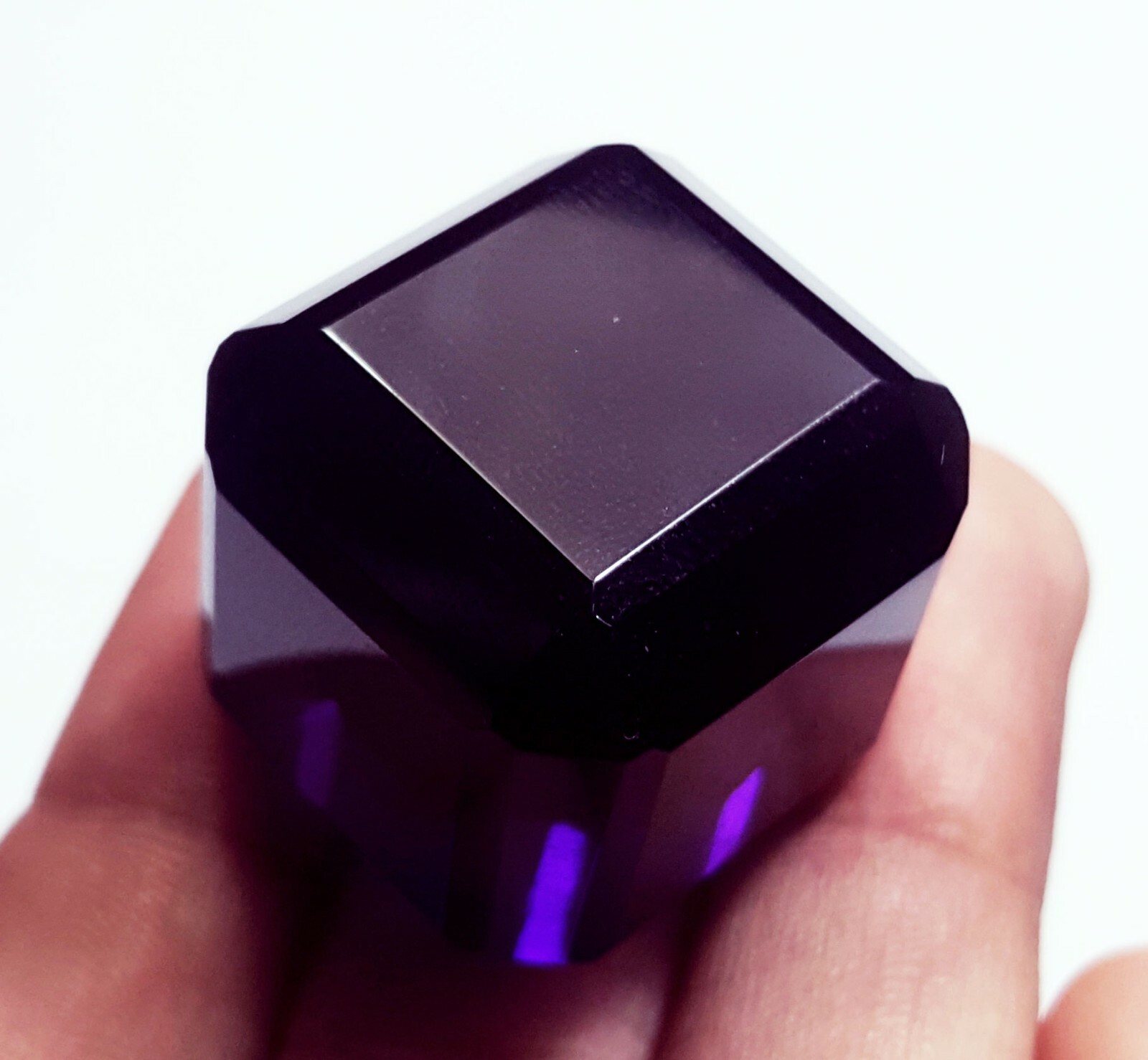 Violet Topaz Cube 136.60 Ct Certified Loose Gemstone With Free Gift | eBay