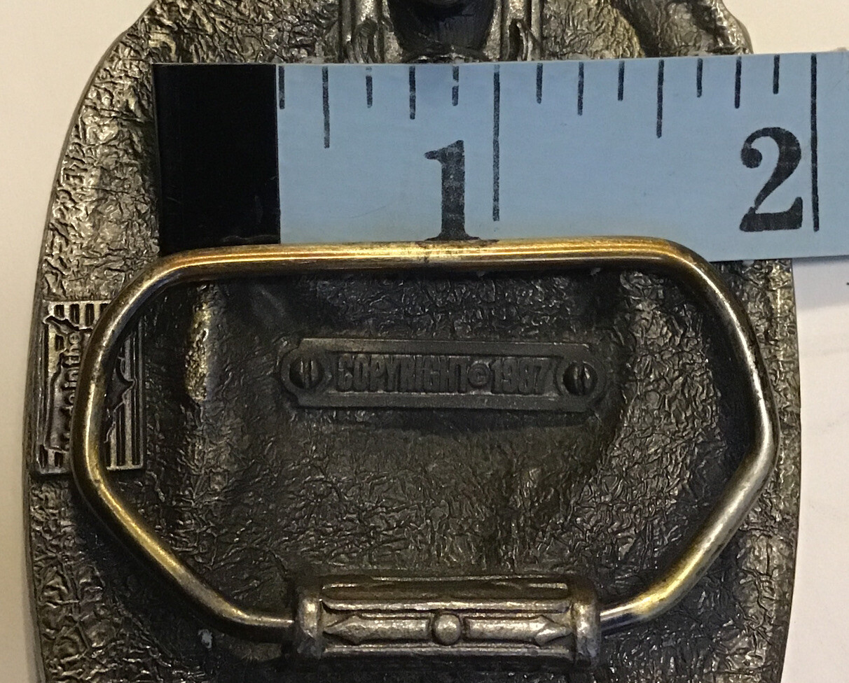 Mechanic Keep America Rolling Belt Buckle Vtg 1987 Gr… - Gem