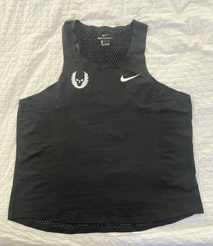 NIKE BLACK OREGON PROJECT ORPJT AEROSWIFT RACING SINGLET TANK SIZE 2XL ...