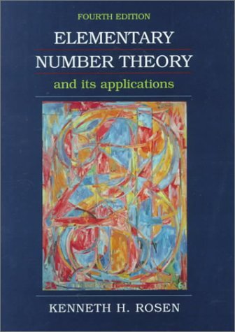 Elementary Number Theory by Kenneth Rosen 9780201870732 | eBay