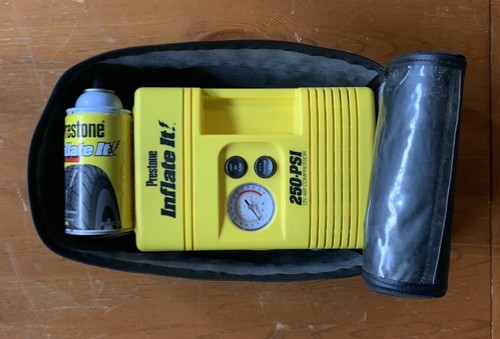 Prestone Inflate It! Portable Inflation Kit Air Compressor & Tire ...