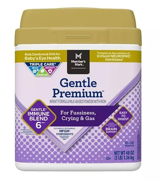 Member's Mark Sensitivity Premium Baby Formula 48 Sam's, 59% OFF