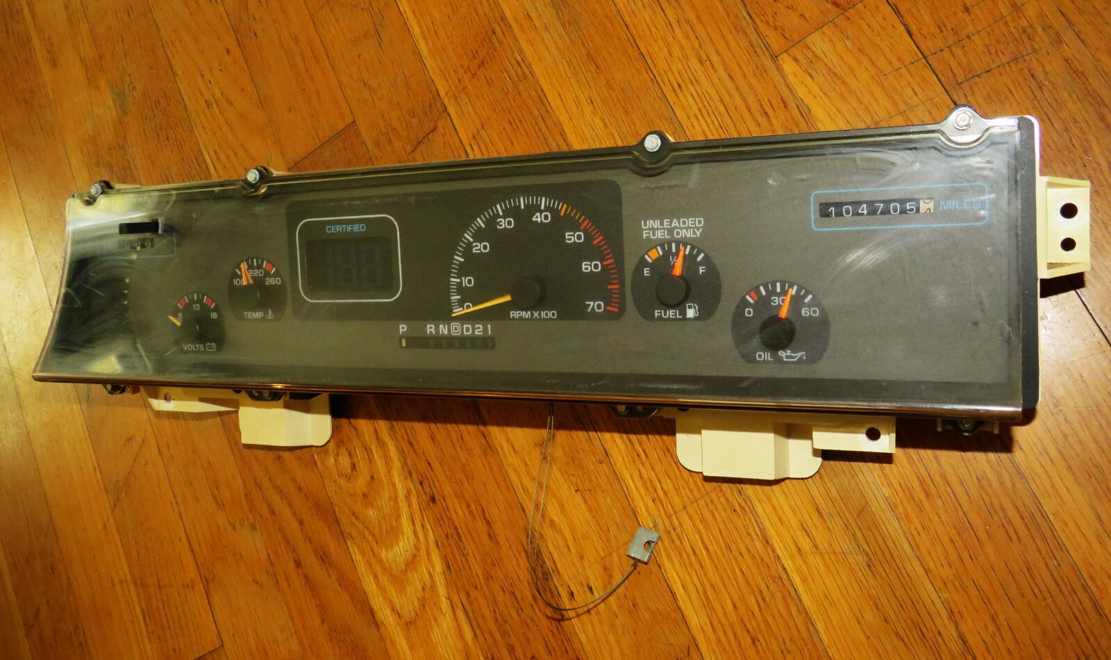 1991-1992-1993 Chevrolet Caprice 9C1 Certified Speedometer Instrument ...