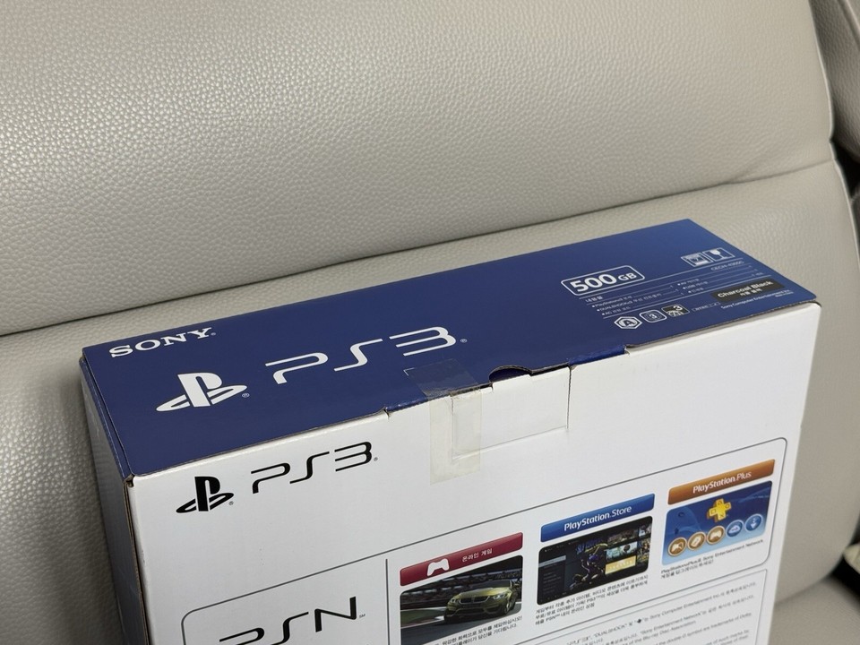 Brand New Sealed Korea Sony PS3 Super Slim 500GB Black Korean Last PS3 ...