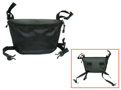 Universal Handlebar Bag Number Plate Bag for Snow Bike Dirt Bikes ATV ...