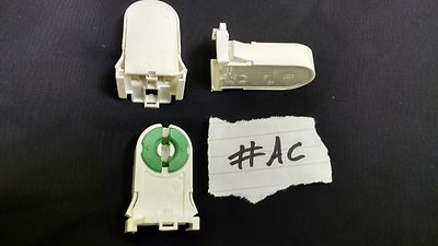 5x G13 Fluorescent Lamp Bulb Holder Push In Fitting G13 FL013 T8 T12 4 ...