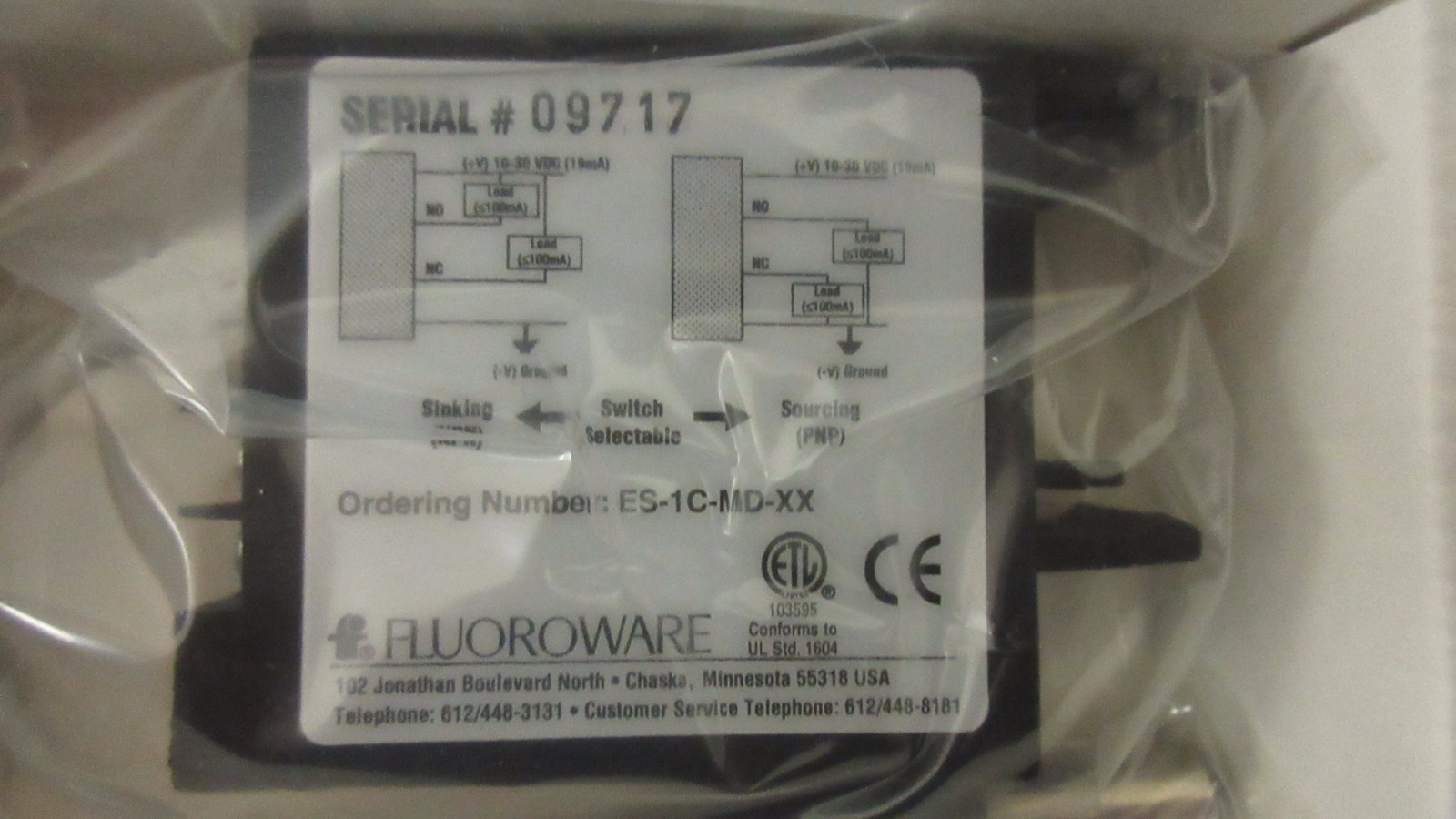 Ontrak 80-0002-059 MOD SGL CHNL CABLES CABLE TRIAX CONN NUT 3M 4001-099 ...