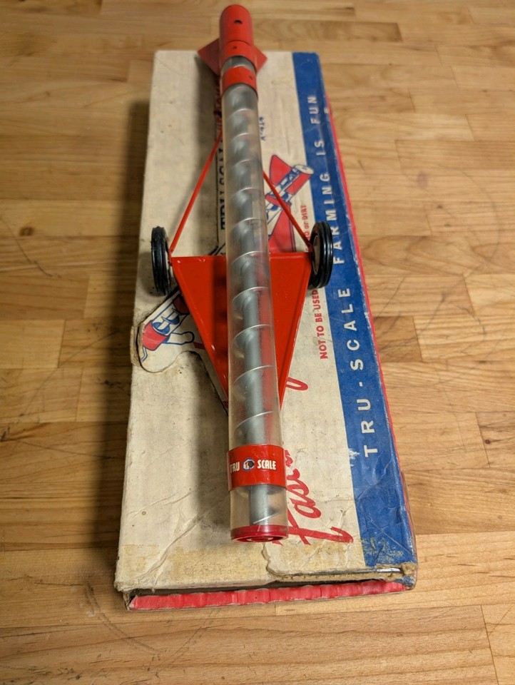 Vintage Carter Tru-Scale Rocket Auger Elevator 1/16 w/ Box Excellent ...