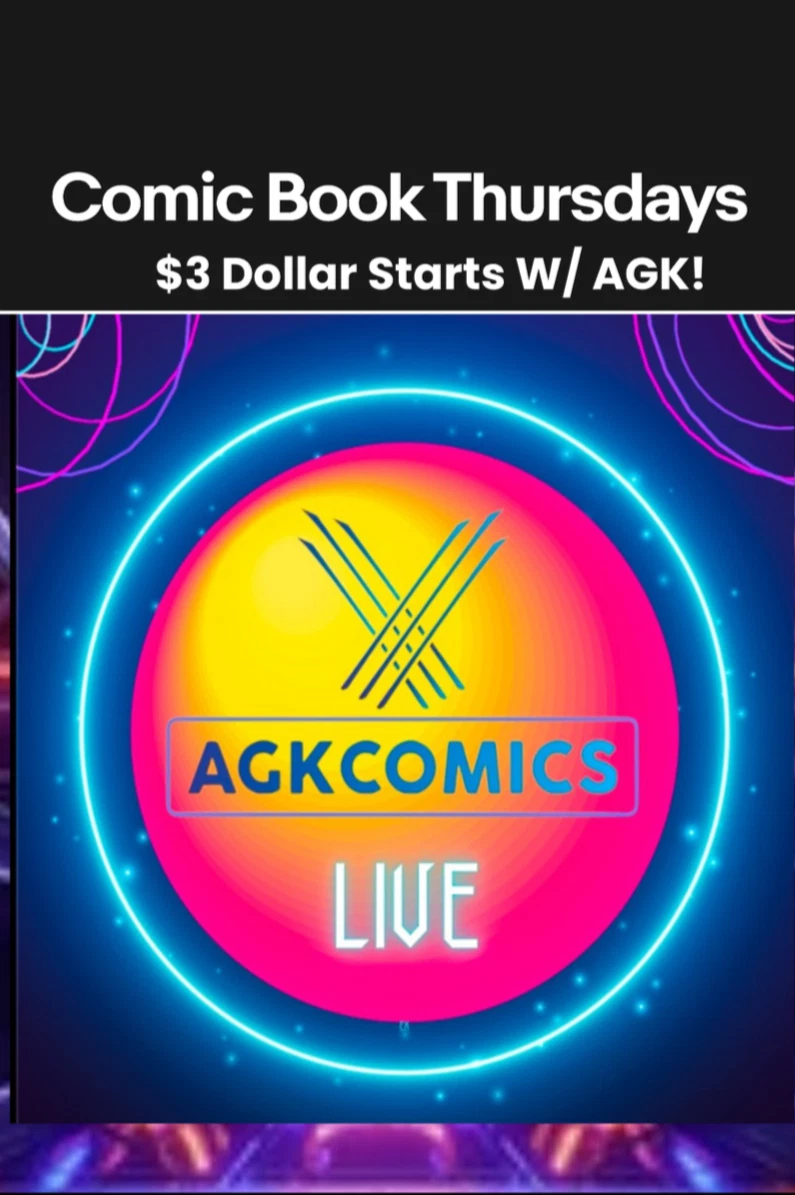Comic Book Thursday s w/ AGK! - eBay Live