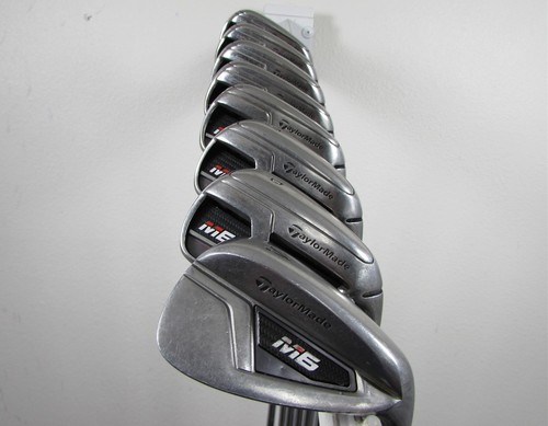 TaylorMade Golf M6 Iron Set 4-PW,AW Regular Flex (R) KBS MAX 85 Steel ...