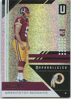 Tress Way 2018 Unparalleled Rookie SSP RC Washington Redskins #200 | eBay