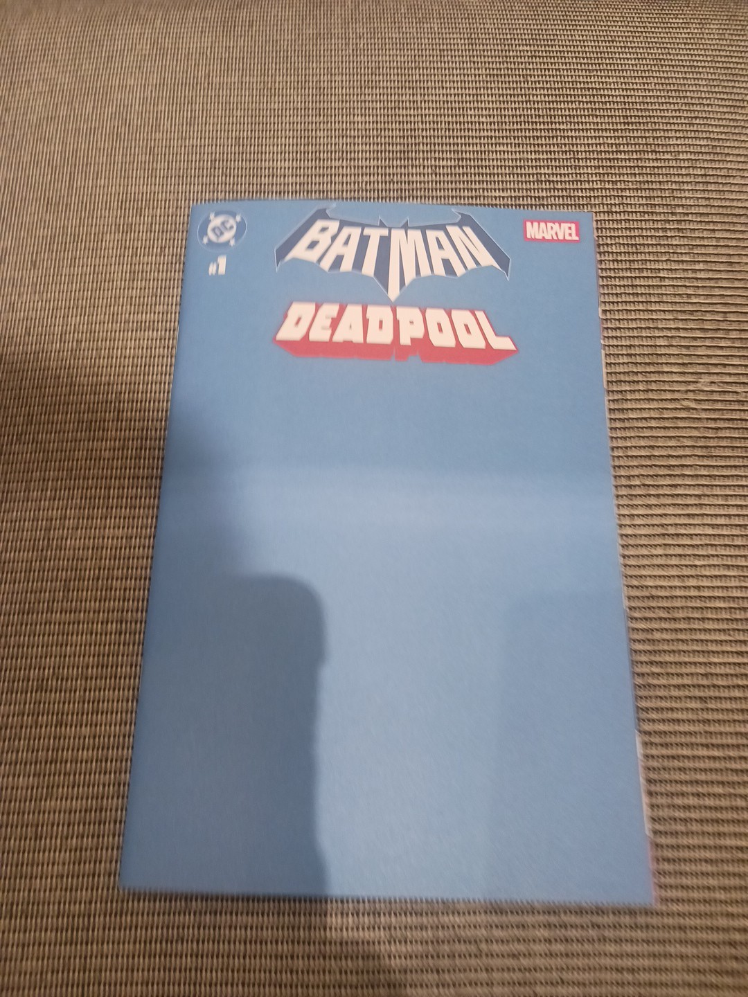 DC/Marvel - Batman/Deadpool #1 - CVR U - Blue Blank Variant NOVEMBER ...