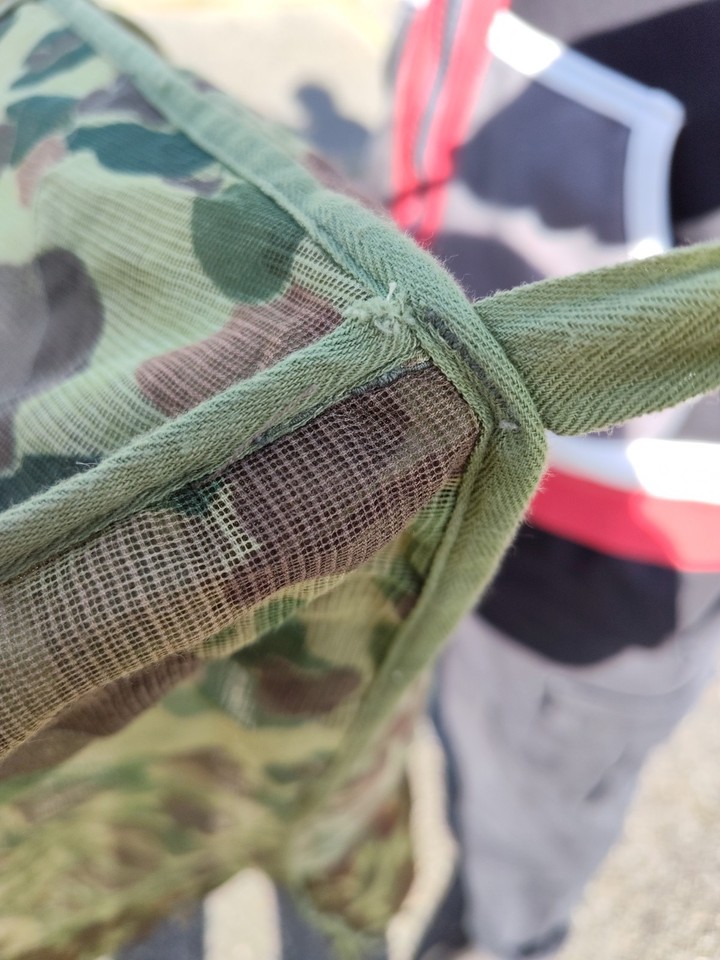WW2 US Marines USMC Camouflage Frog Mosquito Insect Net Cot Netting ...