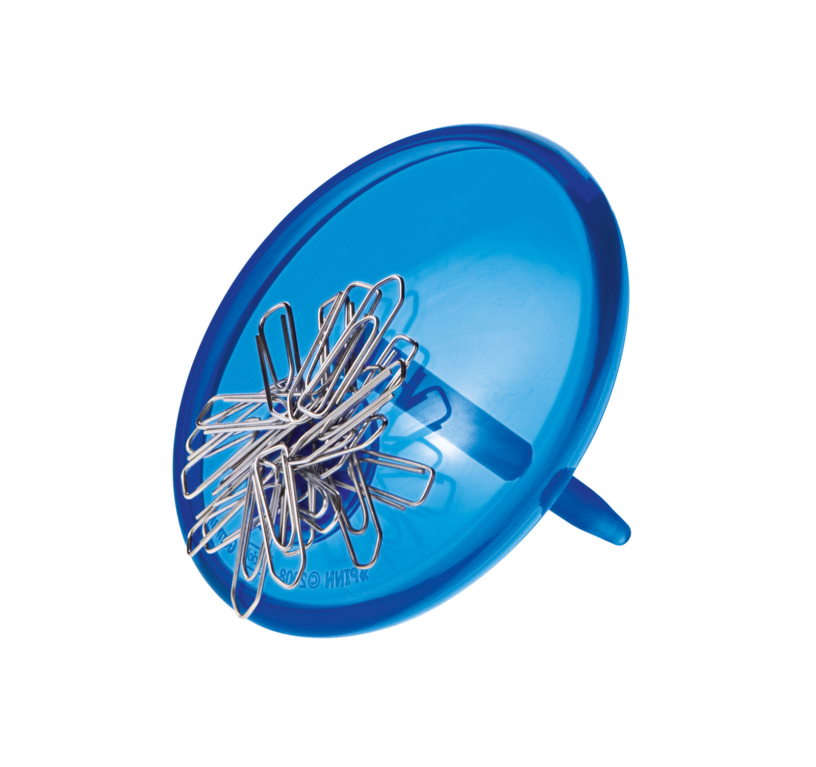 Koziol PINN Paper Clip Dispenser - BLUE - Pop Art For The Desk. Fun ...