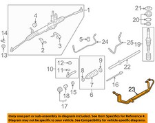 Subaru OEM 05-13 Forester Steering Gear-valve Assembly Plug 34123SA000 ...