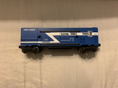 LIONEL OPERATING GM EMD ELECTRIC POWER GENERATOR MOBILE SEARCHLIGHT CAR ...