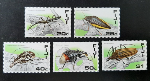 Stamps, Fiji 1987 - Fijian Insects | eBay