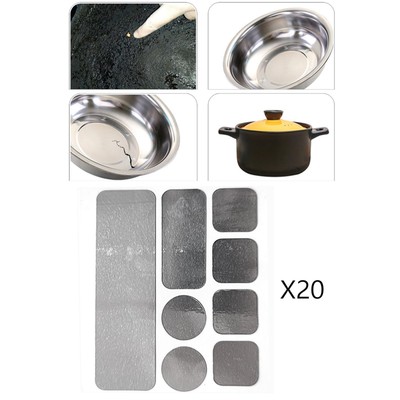 20x Patch De Réparation D'ustensiles De Cuisine Pour Pot à Soupe Pour ...