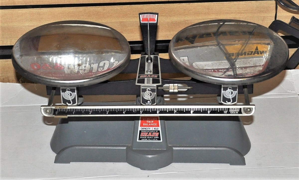 Ohaus Harvard Trip Balance Vintage Ohaus 1550 Harvard Trip Balance