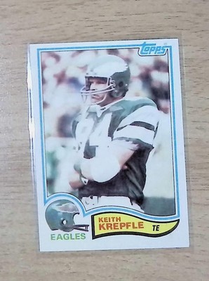 KEITH KREPFLE 1982 Topps Football #449 BUY ANY 2 ITEMS FOR 50% OFF ...