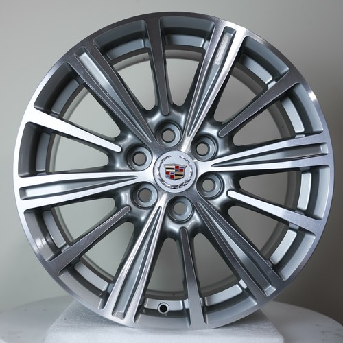 CADILLAC XT5 4799 18X8.0 WHEEL OEM RIM 18" SILVER/MACHINED 23101924 ...
