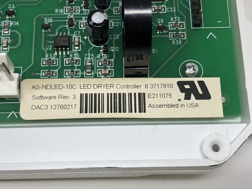 Maytag Neptune Electric Dryer Control Board Mde5500ayw 63717810 for ...