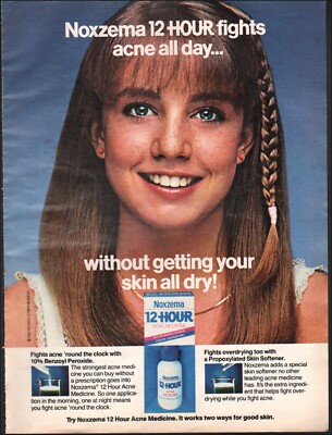 1982 Vintage Noxzema retro skin care product model fashion 09/12/24 | eBay