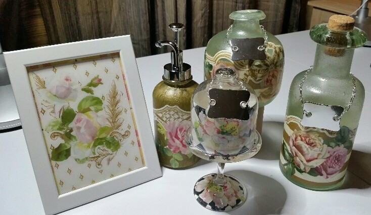 HTF/RARE! Anna Griffin Borders, Birds & Butterflies Decoupage Bundle ...