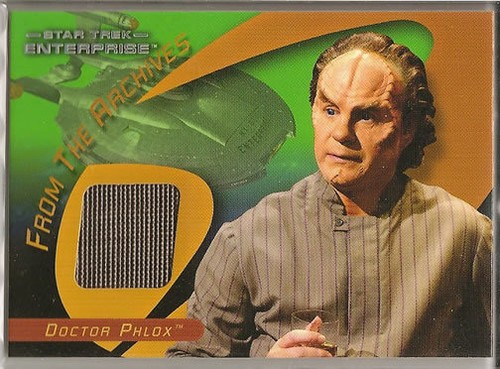Star Trek 40th Anniversary Costume Card C36 Doctor Phlox | eBay