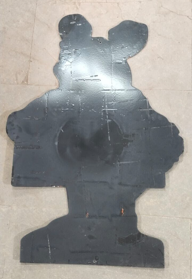 Porcelain Bear Wheel Alignment Enamel Sign Size 35" Inches Height | eBay