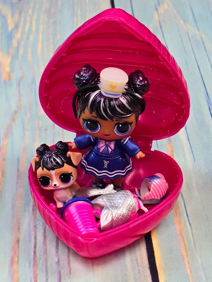LOL Bubbly Surprise Sailor QT and Captain BB w/ Pet Shell Cup Clothes ...