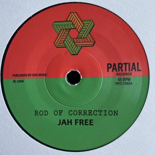 JAH FREE Rod Of Correction 7" NEW VINYL Partial reissue | eBay