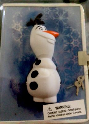 Disney Frozen Olaf Diary with Lock & Keys Girls Boys Kids Journal Book ...
