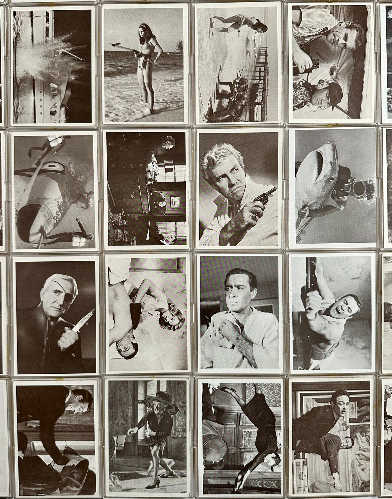 James Bond Thunderball 1966 Vintage Trading Card Set 66 Cards | eBay