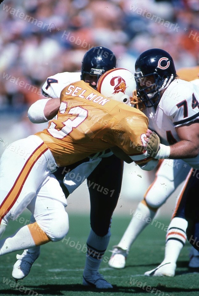 Lee Roy Selmon In Action TAMPA BAY BUCCANEARS Football Original 35mm ...