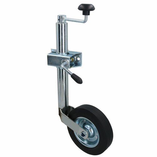 42mm Jockey Wheel Trailers Caravans 200mm Steel Centred Wheel + Split ...