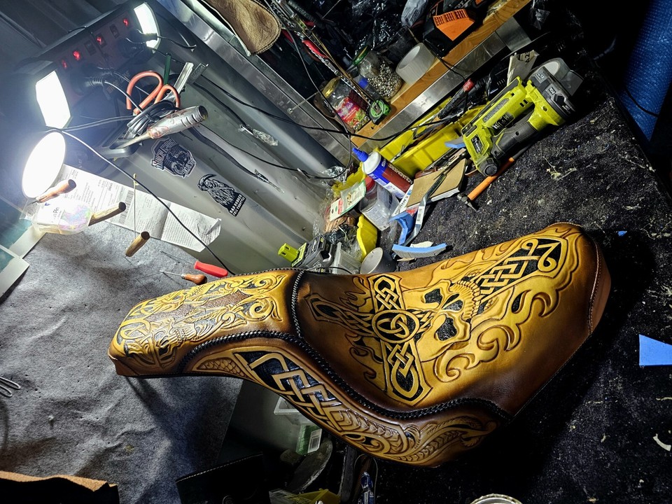 Badlander Suit Harley Bobber Chopper | eBay