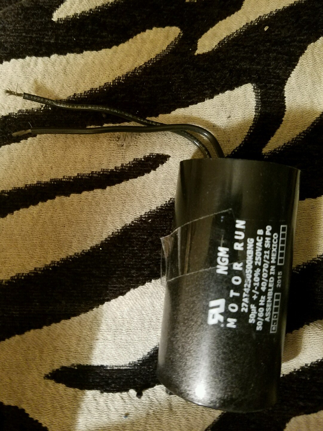 NGM MOTOR RUN CAPACITOR 50 MF 250 VAC 50/60 HZ | eBay