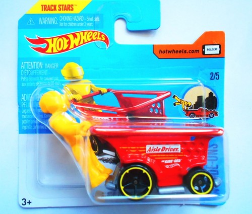 HOT WHEELS AISLE DRIVER CART - MATTEL 5785 [S][2H-HW08] 10074299057851 ...