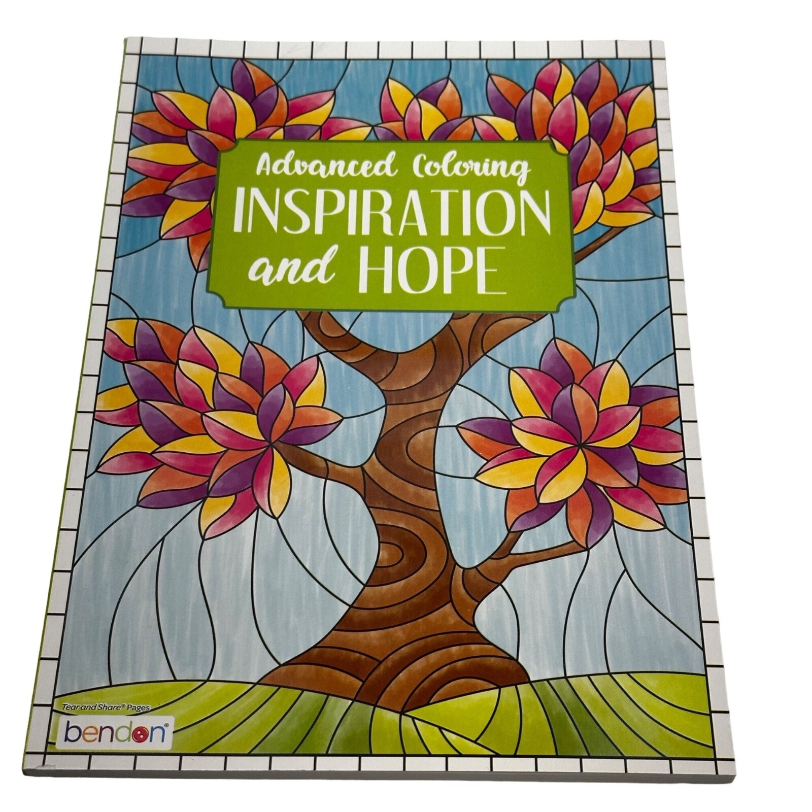 Bendon Adult Advanced Coloring Book Inspiration And Hope New | eBay