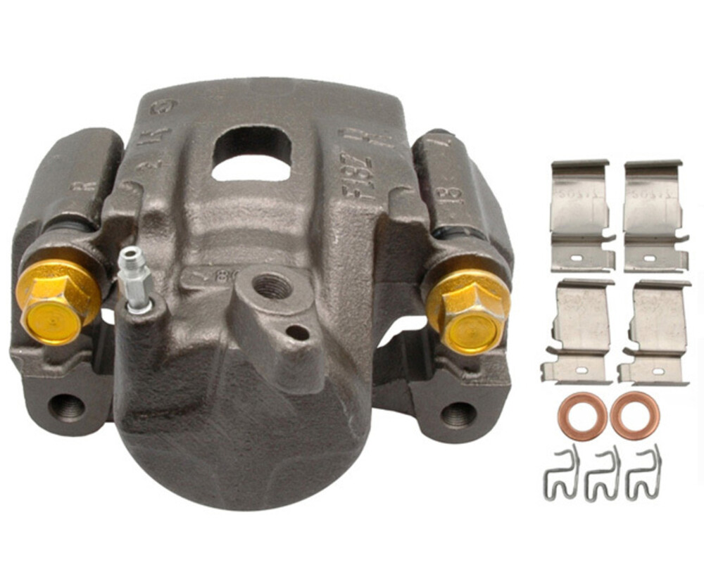 Disc Brake Caliper-R-LineSemi-Loaded Coated and Bracket Assembly Front ...